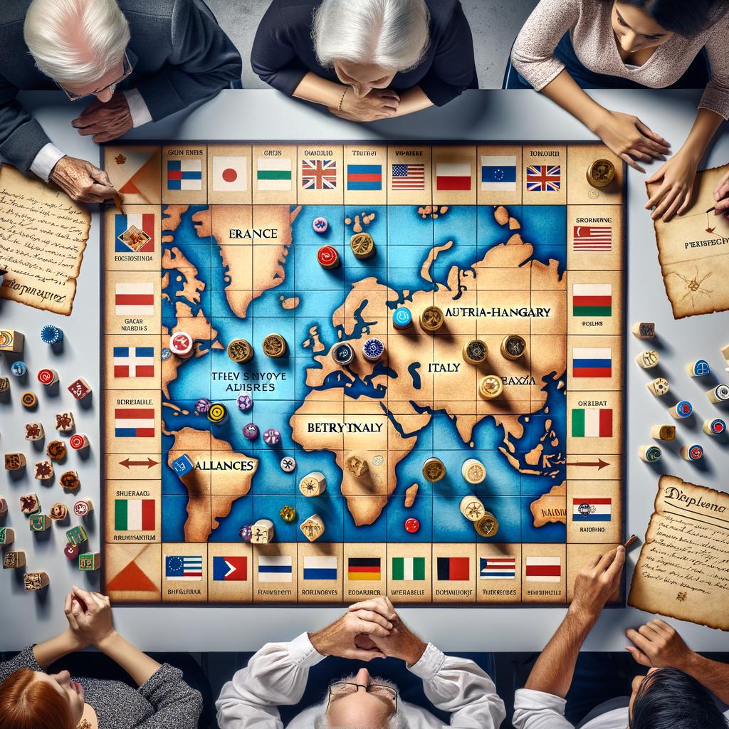 Strategies For Diplomacy Board Game | The Gamers Guides