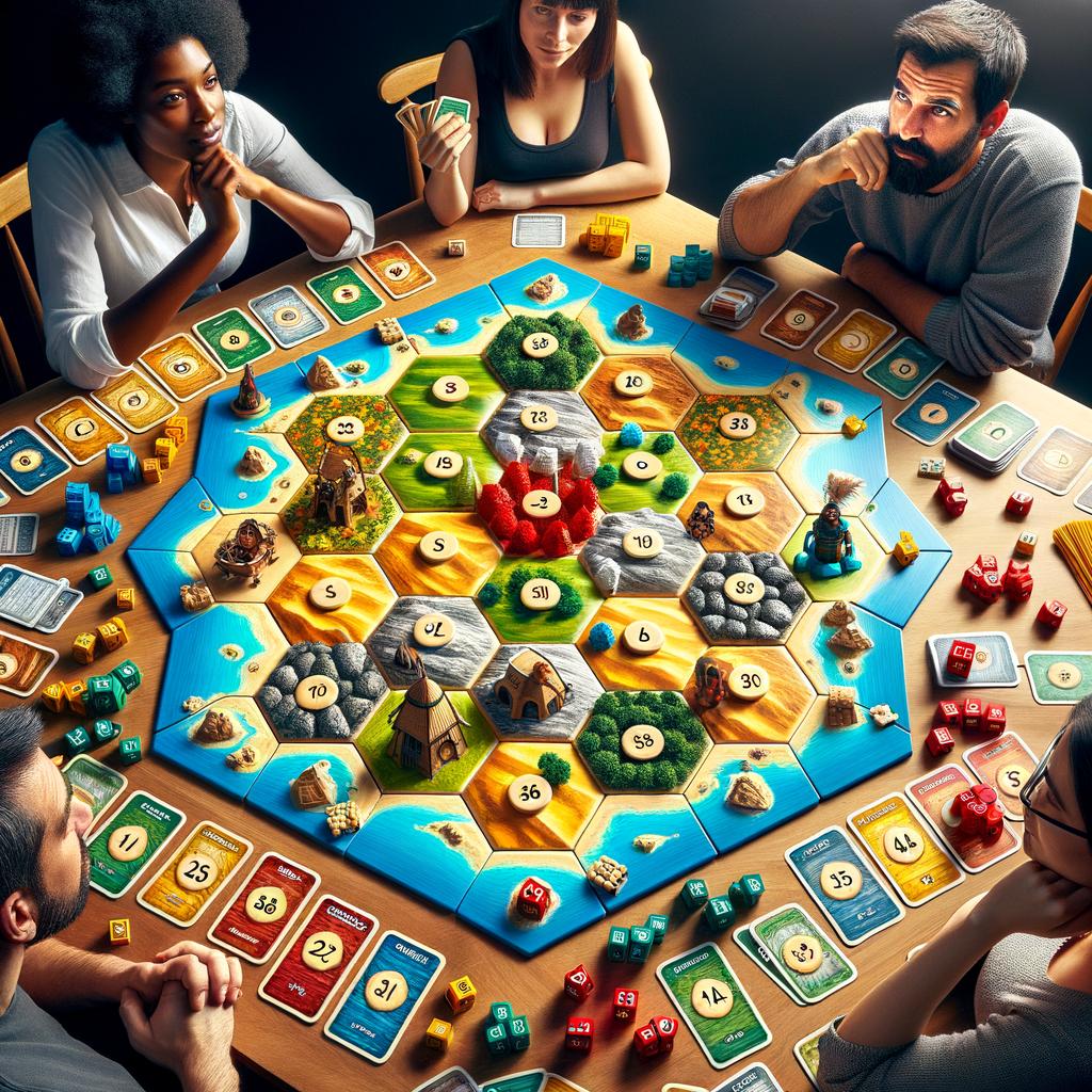 Catan Strategy Board Game Number Of Players | The Gamers Guides