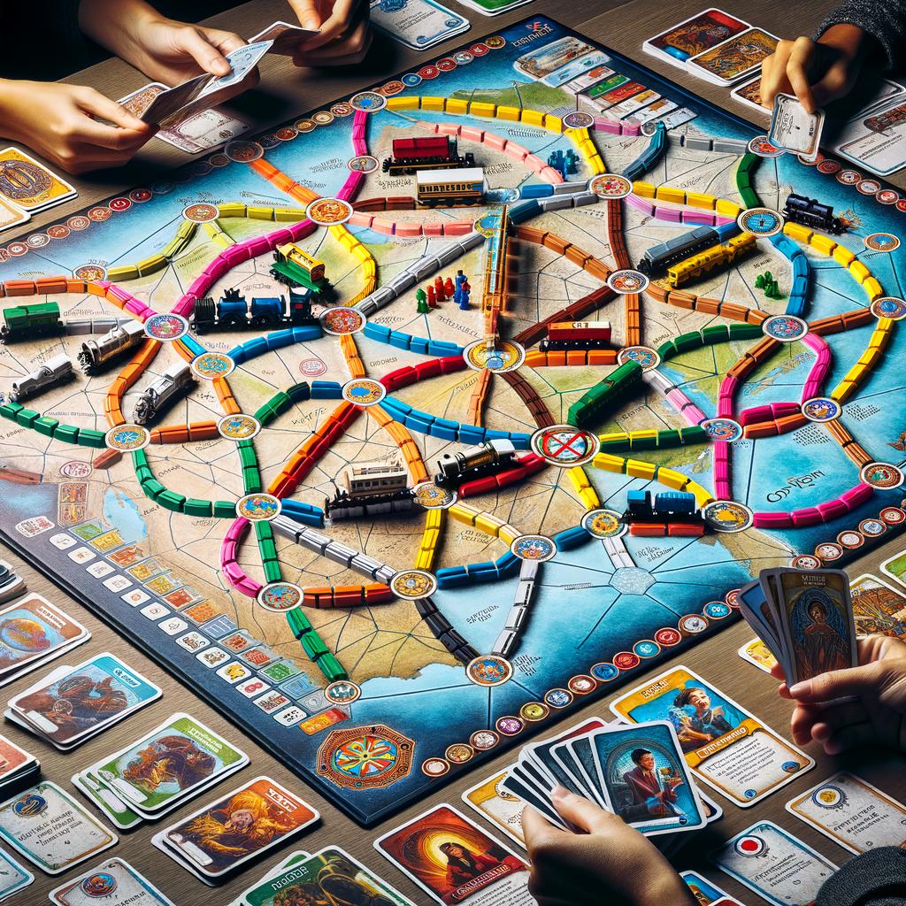 Days Of Wonder Ticket To Ride Board Game Strategy Game | The Gamers Guides