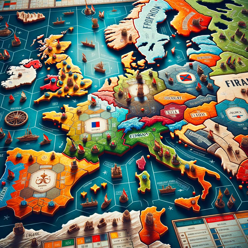 Diplomacy Board Game Strategy France | The Gamers Guides