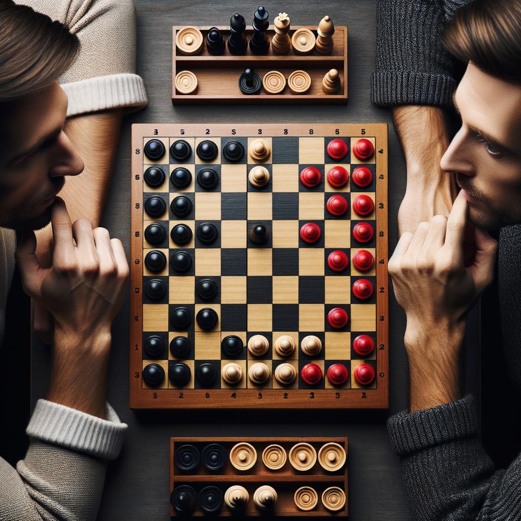 Draughts Board Game Strategy | The Gamers Guides