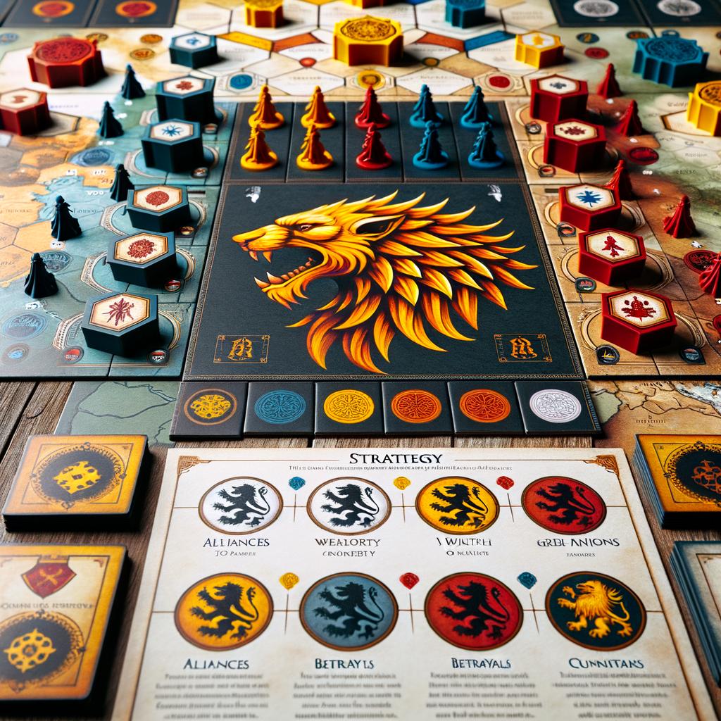 Game Of Thrones Board Game House Strategy | The Gamers Guides